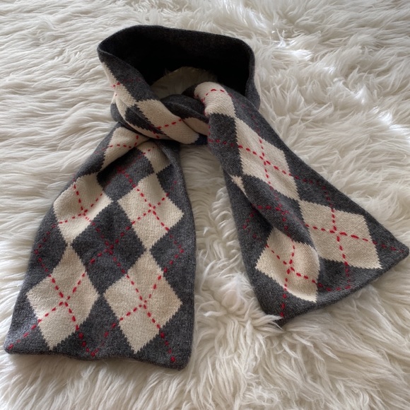 J. Crew | Accessories | Jcrew Reversible Diamond Cashmere Scarf | Poshmark